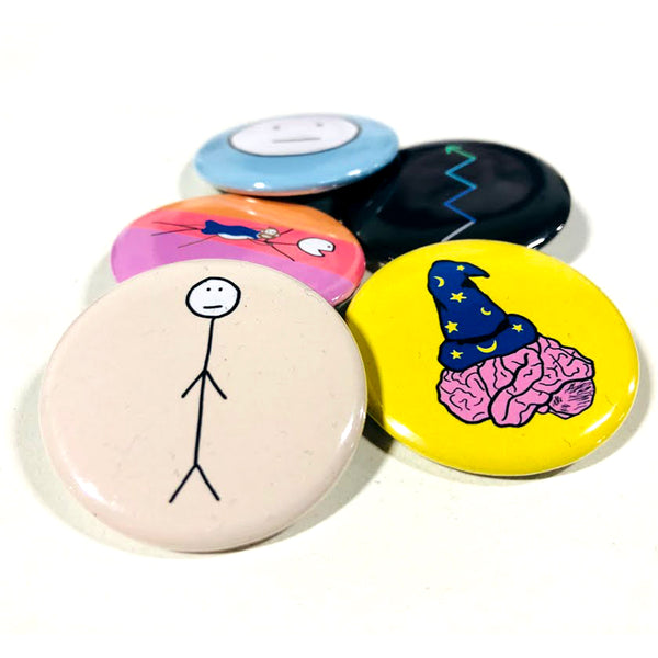 Posts Buttons (5-Pack) - Wait But Why Store